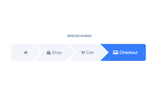 45 CSS Breadcrumb Examples