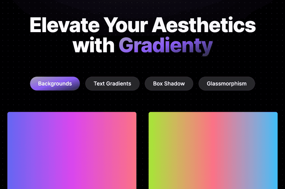 22 Handpicked Websites With Beautiful Gradient Examples [2023]